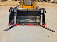 China JCB 3CX UK Original Backhoe Wheel Loader with Machine Weight 17000-18000 kg for sale