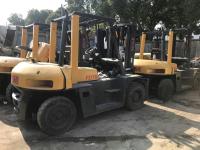 China White TCM FD70 Forklift Used 3T 5T 10T 15T 20T 25T 30T Good Condition 1.8M Fork Length for sale