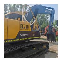 China Second Hand Volvo Hydraulic Crawler Excavator EC210D With High Power for sale