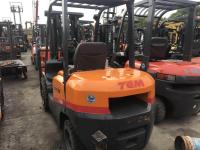 China Used TCMFD30 Diesel Forklift Truck with 1.6M Fork Width Second Hand TCMFD30 Forklifts for sale