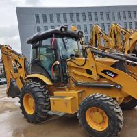 China 118KW Rated Load CAT 420F Backhoe Loader Original 17000-18000 kg Machine Weight for sale