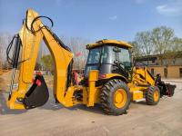 China Building Material Shops Used Caterpillar CAT420F Backhoe Loader with 9000 kg Machine Weight for sale