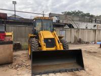 China JCB 4CX Front End Loader Used Backhoe Loader 118KW Rated Load 0 Working Hours for sale
