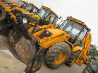 China 2024 Year Used JCB 3cx 4cx Backhoe Loader Wheel Drive Tractor Machine in Good Condition for sale