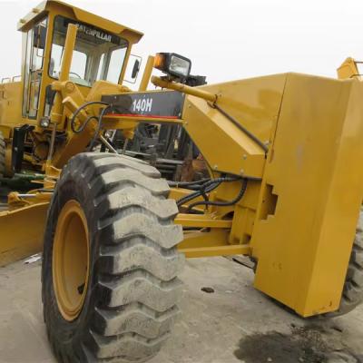China Used 140k 140h 140G Caterpillar Machinery CAT 140H Motor Grader with Cummins Engine for sale