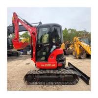 China Original Japan 3.5 Ton Used Kubota U35 Roadwork Excavator with 0.35m3 Bucket Capacity for sale