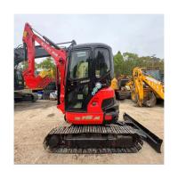 China Easy To Operate Original Japan Used 3.5 Ton Small Machine Second Hand Kubota U35 Roadwork Excavator Original for sale