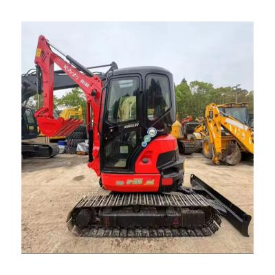 China Easy To Operate Original Japan Used 3.5 Ton Small Machine Second Hand Kubota U35 Roadwork Excavator Original for sale
