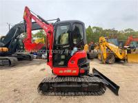 China Easy To Operate Original Japan Used 3.5 Ton Small Machine Second Hand Kubota U35 Roadwork Excavator Original for sale
