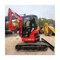 China 3ton Small Machine Second Hand Kubota U35 Roadwork Construction Excavator Machinery for sale
