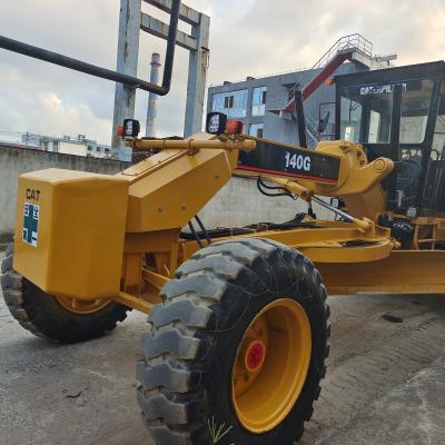 China Used CAT 140H Motor Grader with Cummins Engine Original CATERPILLAR 140G Graders for sale