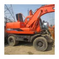 China Original Hydraulic Cylinder 2010 Doosan DH150W-7 Wheel Excavator 15 ton Digger Machinery for sale
