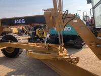 China USED CATERPILLAR 140H GRADERS GOOD CONDITION 140G MOTOR GRADER WITH CUMMINS ENGINE for sale
