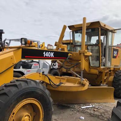 China Good Used CAT 140HK Motor Grader 140H 140G Caterpillar 140K 1200 Working Hours 17000 KG for sale