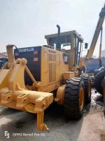 China Cat 140h Motor Grader with Cummins Engine 1200 Working Hours Used Parts in Shanghai for sale