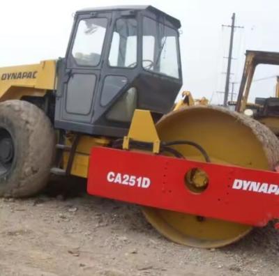 China Used Dynapac CA30 CA25 Road Roller Vibratory Roller with 38 Static Linear Pressure for sale