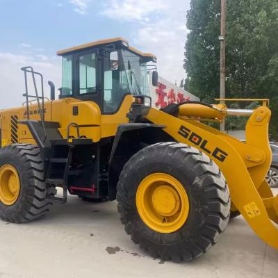 China Front Loader SDLG LG956L Used Wheel Loader with Machine Weight of 16800 17000 kg for sale