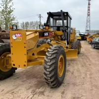 China CAT140K Grader in Shanghai Second-hand CATERPILLAR 140k with Cummins Engine 17000 KG for sale