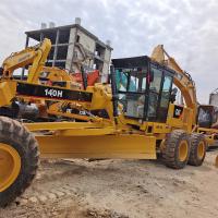 China Cummins Engine 17000 KG Caterpillar 140H Motor Grader on Stock for Road Construction for sale