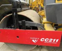 China Second Hand Vibratory Compactor Dynapac CC211 Used Road Roller From Sweden for sale