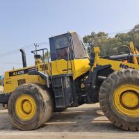 China Used Japan Komatsu WA470-3 Wheel Loader with 194KW and 21640-21650 kg Machine Weight for sale