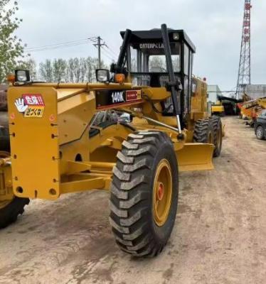 China Good Condition Original USA Used CAT 140H Motor Grader Secondhand Caterpillar 140 140G 140K for sale