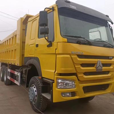 China Manual Transmission Used 440HP 460HP 6X4 10 Wheels Sinotruck HOWO 371 375 Dump Truck for sale