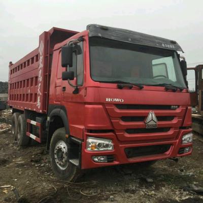 China Used Howo 6x4 Dumper Truck Tipper 375 with Normal Cruise Control and Manual Window for sale