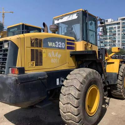 China Komatsu WA300 WA320 WA380 WA470 Small Wheel Loader and 13995 14000 kg Machine Weight for sale