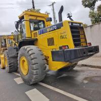 China Komatsu SA6D125E-2 Engine Second Hand Japan Original Komatsu WA380 WA470-3 Front Loaders for sale