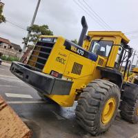 China Komatsu SA6D125E-2 Engine Second Hand Japan Original Komatsu WA380 WA470-3 Front Loaders for sale
