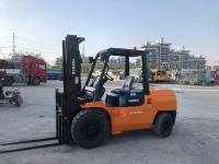 China 5 Ton FD50 Diesel Forklift with Good Lifting Machinery and 2012 Maneuverability for sale