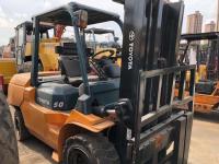 China 5 Ton Forklift Fd50 Used Toyota Diesel Forklift 2012 for Good Lifting Machinery for sale