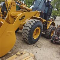 China Heavy Duty Sand Digging with Original Japan Used Caterpillar 966H Wheel Loader for sale