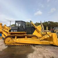 China Used SHANTUI SD32 Crawler Bulldozers with ORIGINAL Hydraulic Pump in Shanghai for sale