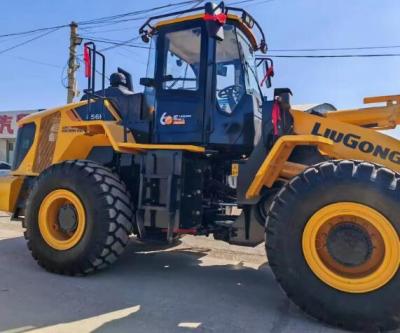 China Hydraulic Pump ORIGINAL 2022 Year Used 5Tons Wheel Loader 856H Liugong Front End Loader for sale
