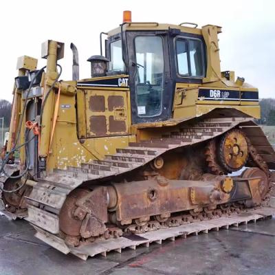 China Used CAT D6r Crawler Bulldozer Original Japan Second Hand Dozers D6r with Ripper for sale