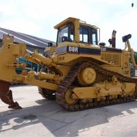 China CAT D8R Used Crawler Bulldozer with 11.7 Dozing Capacity and KYB Hydraulic Cylinder for sale