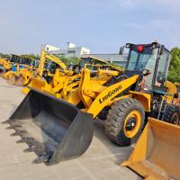 China Official CLG836 CLG855 CLG856H Wheel Loader 92 Rated Load 800 Working Hours for sale