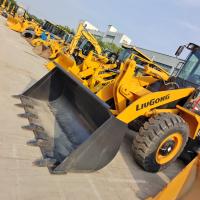 China Official CLG836 CLG855 CLG856H Wheel Loader 92 Rated Load 800 Working Hours for sale