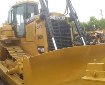 China Small Bulldozer D6G D7G D7H D7R Used Crawler Bulldozers with ORIGINAL Hydraulic Pump for sale