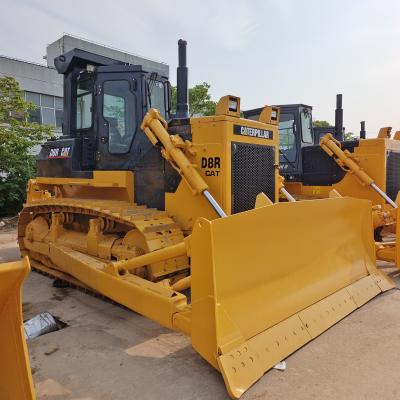 China 38000 KG Machine Weight Used Caterpillar D7 D6 D8 D7R Bulldozer 3406C Engine for sale