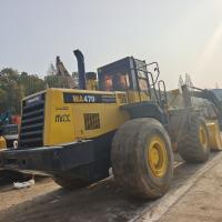 China 2018 Used Komatsu WA470 Heavy Front Loader With 7 Tons Load Capacity for sale