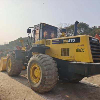 China Original Komatsu WA470-6 Wheel Loader With 21640-21650 Kg Machine Weight for sale