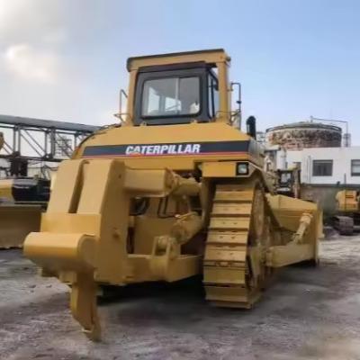 China Used CAT D9N D9R Bulldozer in Shanghai with 3408C Engine and 48000 KG Machine Weight for sale