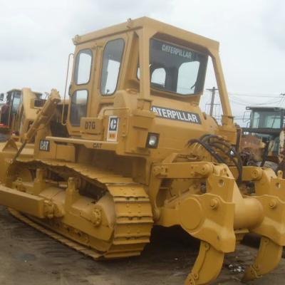 China Imported from Japan Used Cat D7G Bulldozer for Construction Works Second Hand Dozers for sale