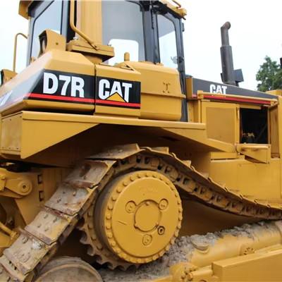 China Shanghai Used CAT D7R Crawler Bulldozer with ORIGINAL Hydraulic System and Cat C9 Engine for sale