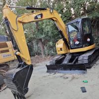 China Lowest Caterpillar 308C Excavator with Used Track Shoes and 8000kg Operating Weight for sale