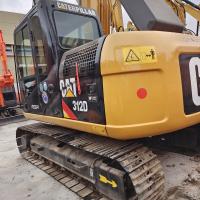 China CAT 312D Crawler Hydraulic Digger with 12920kg Operating Weight and C4.2ACERT Engine for sale