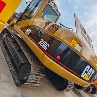 China ORIGINAL Hydraulic Valve Japan 320C Used Caterpillar Excavator 0.9 Bucket Capacity for sale